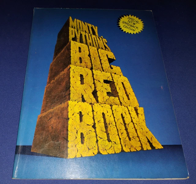 VINTAGE MONTY PYTHON'S Big Red Book Special New Hardback Edition £6.99 ...