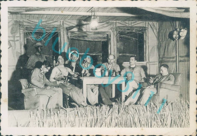 WW2 BRITISH PRISONERS of War POW's Performing comedy Garden Stalag 21 ...