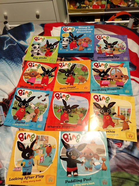 BING BUNNY FAVOURITE Stories 10 Books In Case bundle cbeebies. £11.12 ...