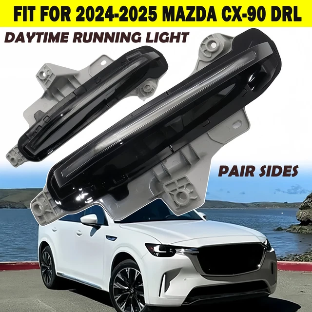 L&R FOR MAZDA CX-90 2024-2025 Daytime Running Light Lamp KAAA51070A ...