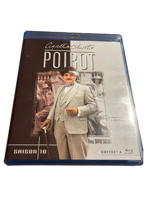 AGATHA CHRISTIE POIROT Stagione 10 David Suchet Blu-Ray Serie TV EUR 8 ...