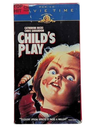 CHILD'S PLAY ORIGINAL 1988 Movie VHS Video $49.95 - PicClick AU
