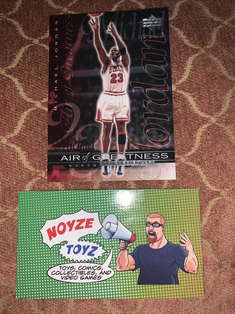 CARTE DE LA Cour Michael Jordan 1999-00 Pont Supérieur Air De Grandeur ...