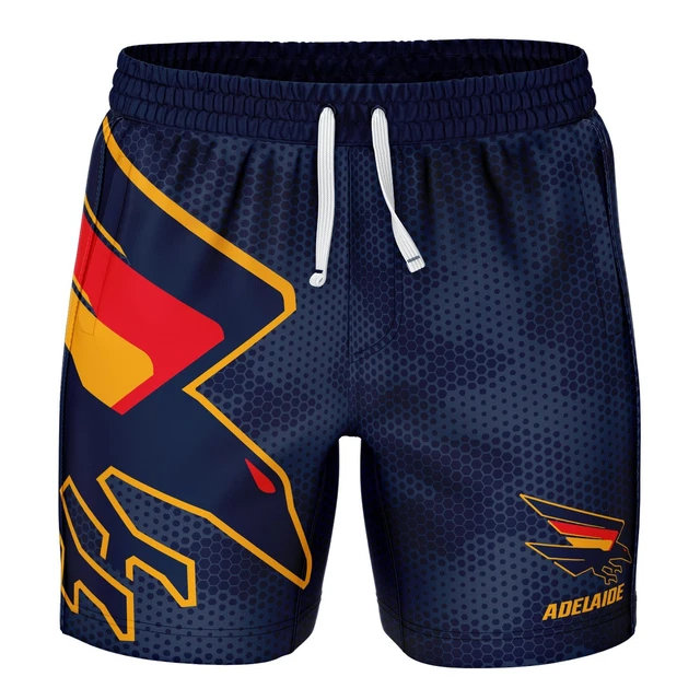 ADELAIDE CROWS AFL Big Shot Volley Shorts Mens Official Swim Shorts ...