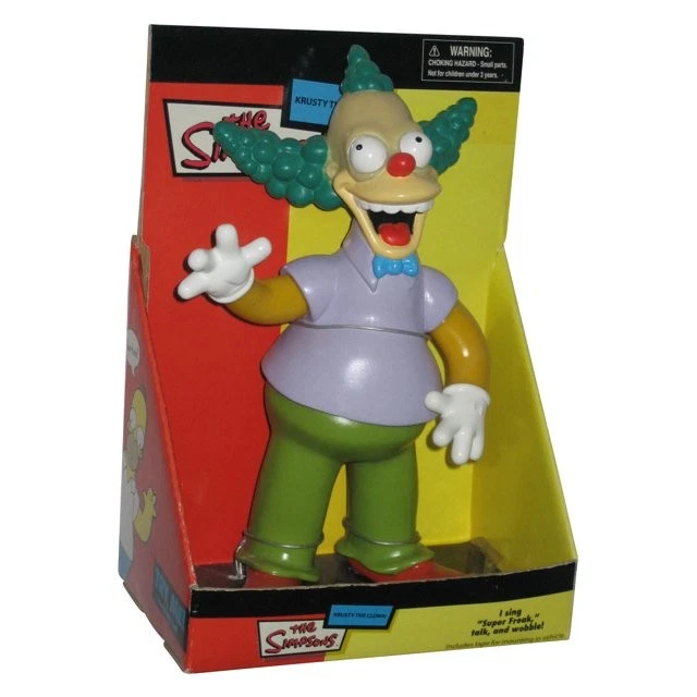 THE SIMPSONS KRUSTY the Clown Rare 8 Inch Figure £26.99 - PicClick UK