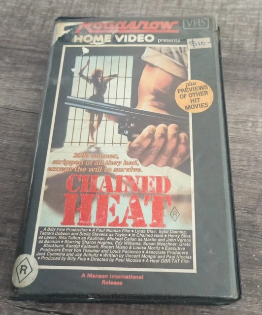 RARE VHS VIDEO Tapes CHAINED HEAT Big Box Clamshell Ex-Rental £25.21 ...