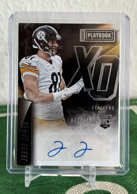2015 PANINI PLAYBOOK XO Jesse James RC Auto/199 Pittsburgh Steelers EUR ...