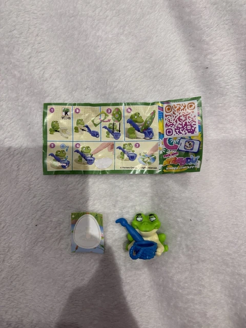 VC246 FROG WATER Painter + Paper/BPZ Kinder Surprise Easter 2025/2026 £ ...