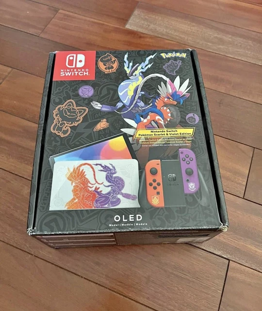 NINTENDO SWITCH (OLED Model) HEG-001 Pokémon Scarlet & Violet Edition ...