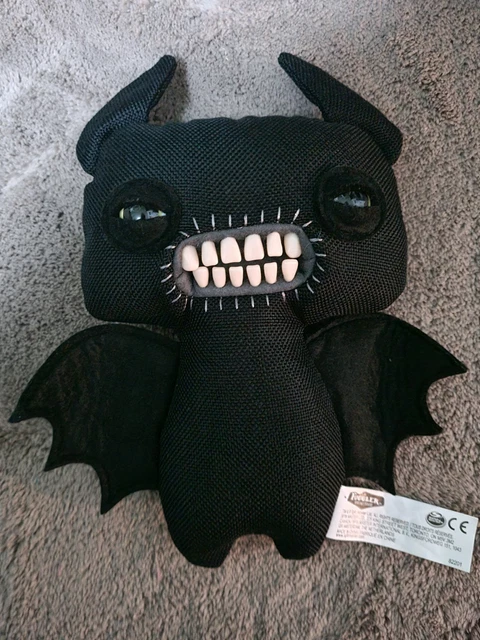 FUGGLER COUNT FUGGULA Black Bat Rare Limited Edition 22cm Glow In The ...