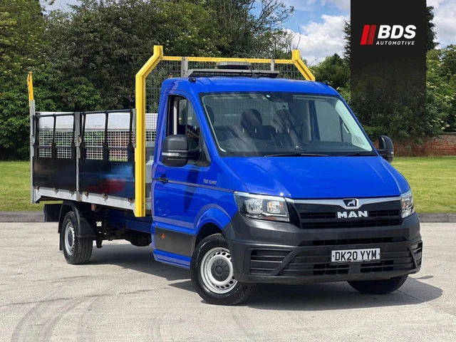 MAN TGE 2.0 RWD LWB Euro 6 - DROPSIDE WITH TAIL LIFT - VOLKSWAGEN ...
