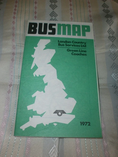 LONDON COUNTRY BUS & Green Line Route Map 1972 £1.99 - PicClick UK