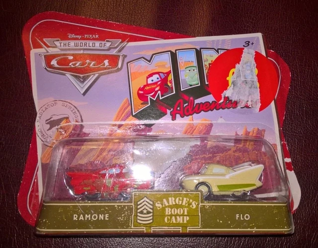 DISNEY PIXAR CARS Mini Adventures Ramone & Flo Serge's Boot Camp EUR 9 ...
