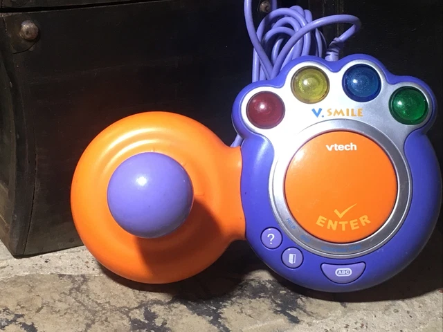 VTECH VSMILE TV Learning System Replacement Wired Controller Orange £15 ...