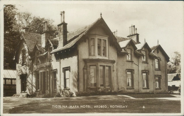 REAL PHOTO ROTHESAY ardbeg tigh na mara hotel 1961 £7.28 - PicClick UK