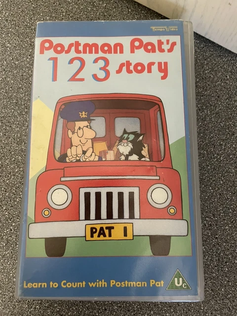 POSTMAN PAT POSTMAN Pat's 123 Story Learn To Count Pal Vhs Video Kids ...