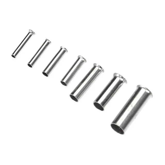 600PCS WIRE FERRULES set Not Insulated Wire End Terminals Ferrules with ...