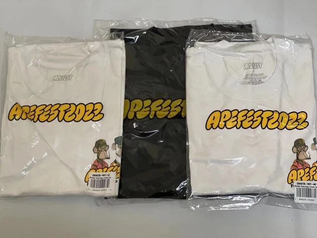 BORED APE YACHT Club BAYC APEFEST 2022 SNOOP DOGG X EMINEM TEE - WHITE ...