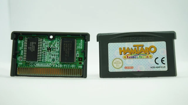 HAMTARO RAINBOW RESCUE Nintendo Gameboy Advance Game Boy GBA Vintage ...