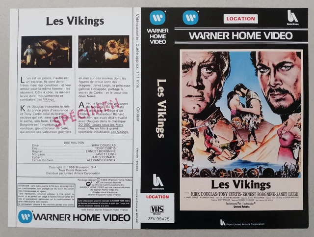 JAQUETTE VHS - Les Vikings - Vhs Sleeve - Kirk Douglas - Richard Fleisher EUR 7,00 - PicClick FR