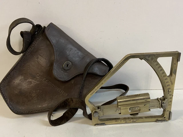 WW2 US ARMY Niveau Pointage APX M18 Marquage Visible Étui Housse Sangle ...