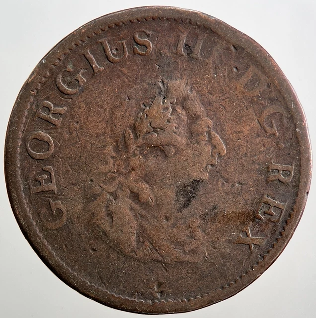 1805 IRISH GEORGE III Hibernia Half-Penny Coin | Collectable Grade ...