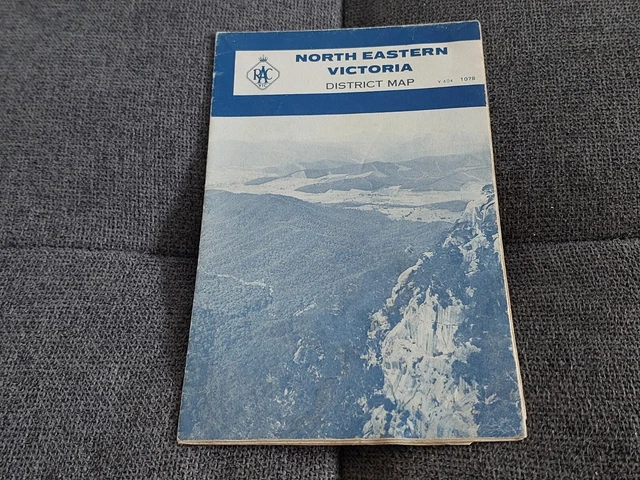 VINTAGE RAC NORTH Eastern Victoria District Map $24.90 - PicClick AU