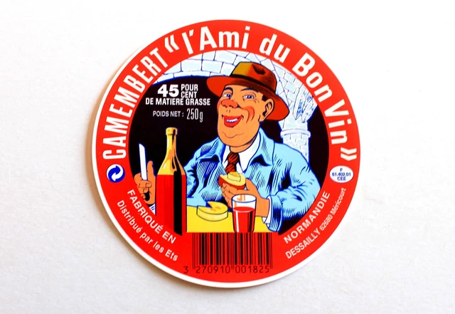 ANCIENNE ETIQUETTE BOITE Fromage - Camembert Normandie: L'ami Du Bon ...
