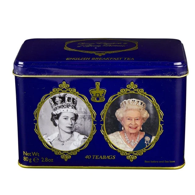 QUEEN ELIZABETH II Memorabilia English Teas Jubilee 2022 Commemorative ...