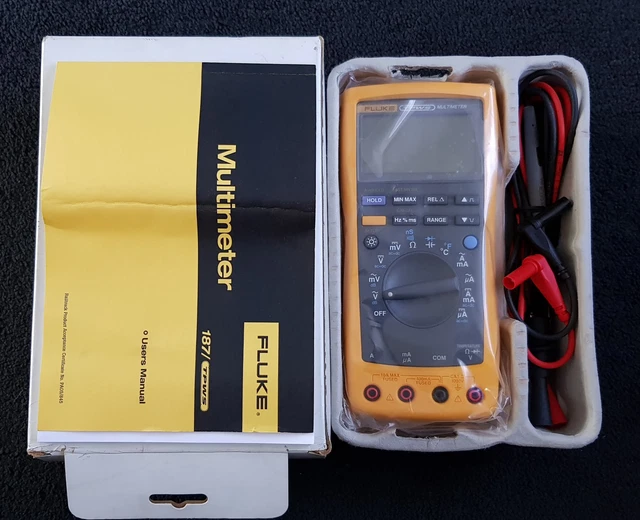 FLUKE 187 TPWS True RMS Railway approved Multimeter £300.00 - PicClick UK
