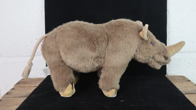 MERRYTHOUGHT RHINOCEROS SOFT excellent condition 32cm long £19.99 ...