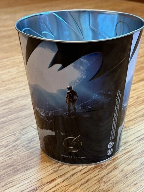 DC THE FLASH Worlds Collide Golden Link Movie Metal Popcorn Bucket ...