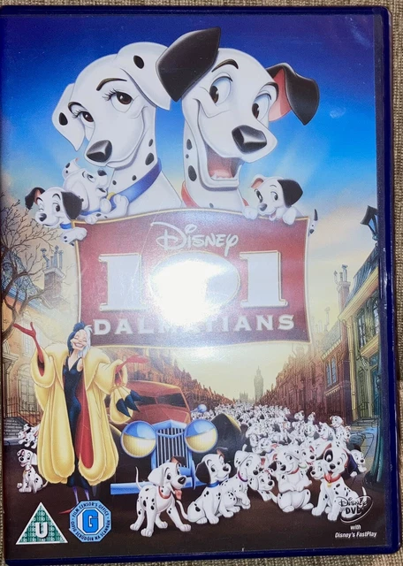 101 DALMATIANS (ANIMATED) - Walt Disney Classics Number 17 - DVD, *FREE ...