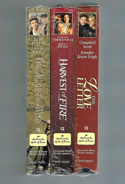 HALLMARK HALL OF Fame VHS The Love Letter Harvest of Fire One Against ...