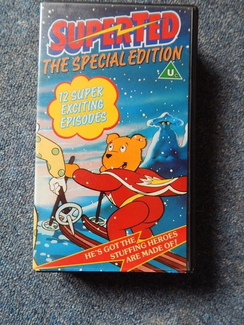 SUPERTED THE SPECIAL Edition Vintage Rare VHS Video Animated Classic ...