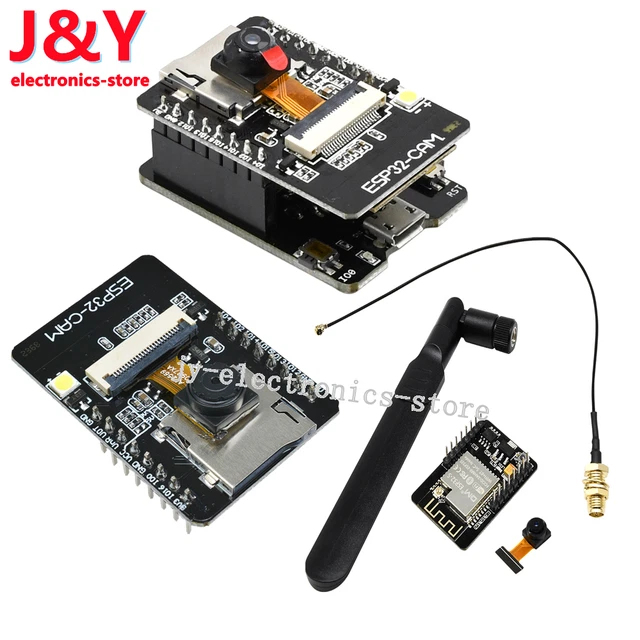 WIFI BLUETOOTH ESP32-CAM Development Board USB Module Antenna OV2640 ... WIFI BLUETOOTH ESP32-CAM Development Board USB Module Antenna OV2640 ...