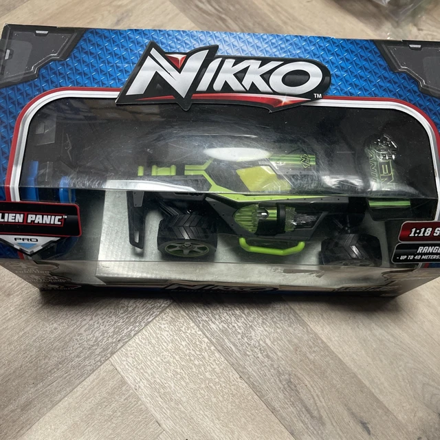 NIKKO ALIEN PANIC Remote Control 1:18 Scaled Car - Green P3N3 £10.77 ...