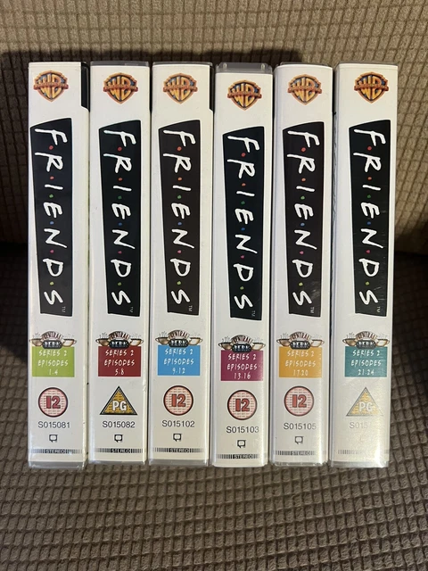 FRIENDS: COMPLETE SERIES 2 on VHS Tapes £10.00 - PicClick UK