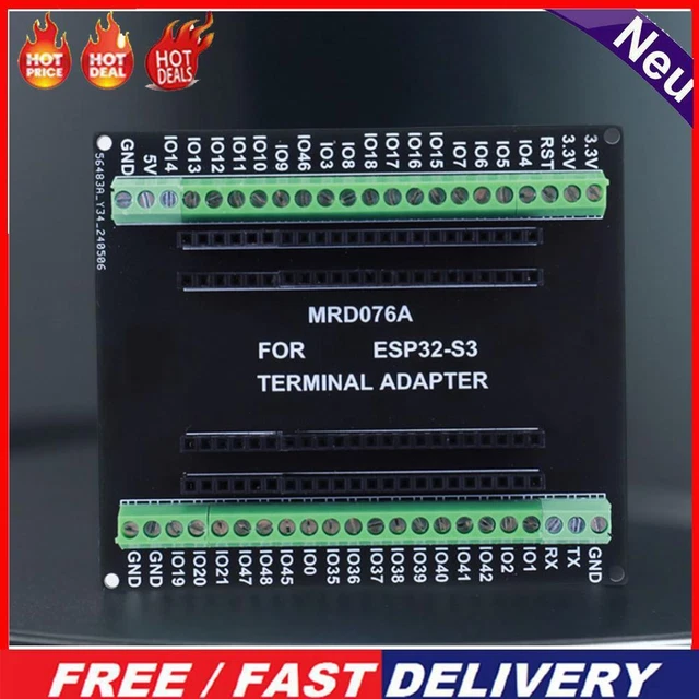 For Esp32 S3 Gpio Breakout Board Gpio Iot Development Board Expansion