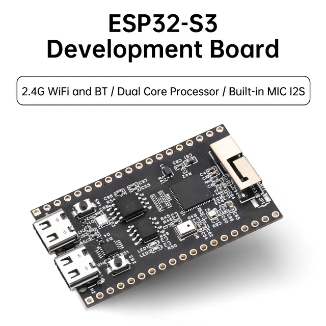 ESP32-S3-CAM 2.4G WIFI BT Module Development Board w/ OV2640 Camera ...