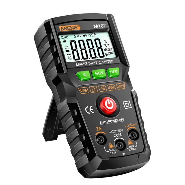 COPPER ELECTRIC METER Volt Meter Multi Meter Digital Continuity Tester ...