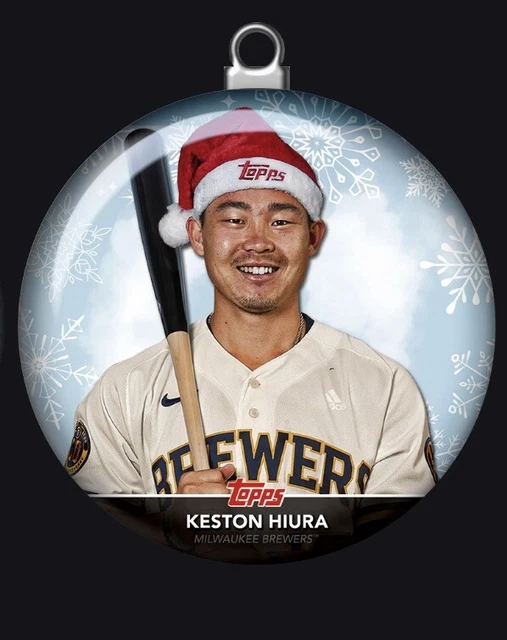 [DIGITAL CARD] TOPPS Bunt - Keston Hiura - Holiday Box - Ornaments $0. ...