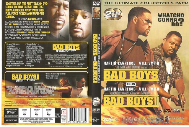 BAD BOYS / Bad Boys II - Ultimate Collector's Pack (2 Disc DVD, 2004 ...
