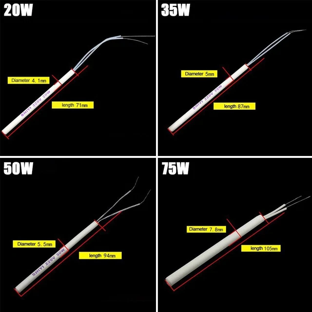 ELECTRIC INTERNAL HEATING Element Tools 908 908S Solder Soldering Iron ...