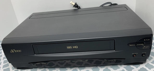 PHILIPS SV2000 VCR Model SVX122AT21 VHS Player Tested/Works NO REMOTE £ ...