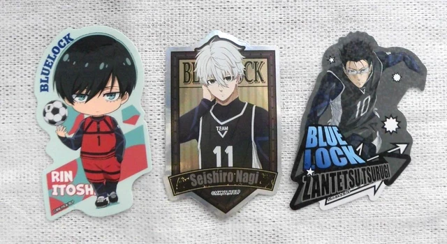 BLUE LOCK STICKER set Itoshi Rin Nagi Seishiro Tsurugi Zantetsu £7.98 ...
