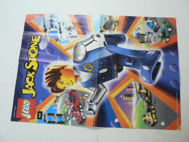 LEGO BROCHURE FLYER Catalog Toys 2001 Jack Stone Dutch 2 Pages 061 EUR ...