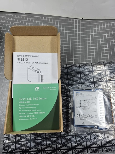 NATIONAL INSTRUMENTS NI 9213 16-Channel 24-Bit Thermocouple Input ...