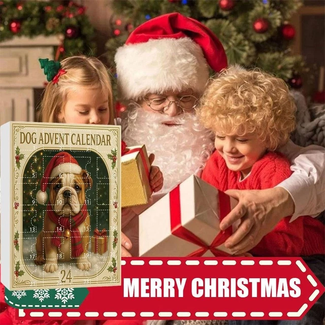 CUTE DOG ADVENT Calendar 2025, 24 Days U nique Dog Advent Ornaments ...