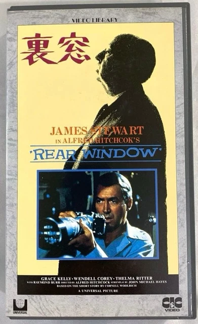 VHS ALFRED HITCHCOCK Rear Window Alfred Hitchcok 2t £44.75 - PicClick UK